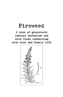 Fireweed #1 Zine | Sprout Distro